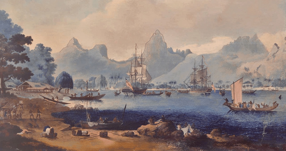 Captain James Cook | Opunohu bay | Mutiny on the HMS Bounty Captain James Cook | Opunohu bay | Mutiny on the HMS Bounty